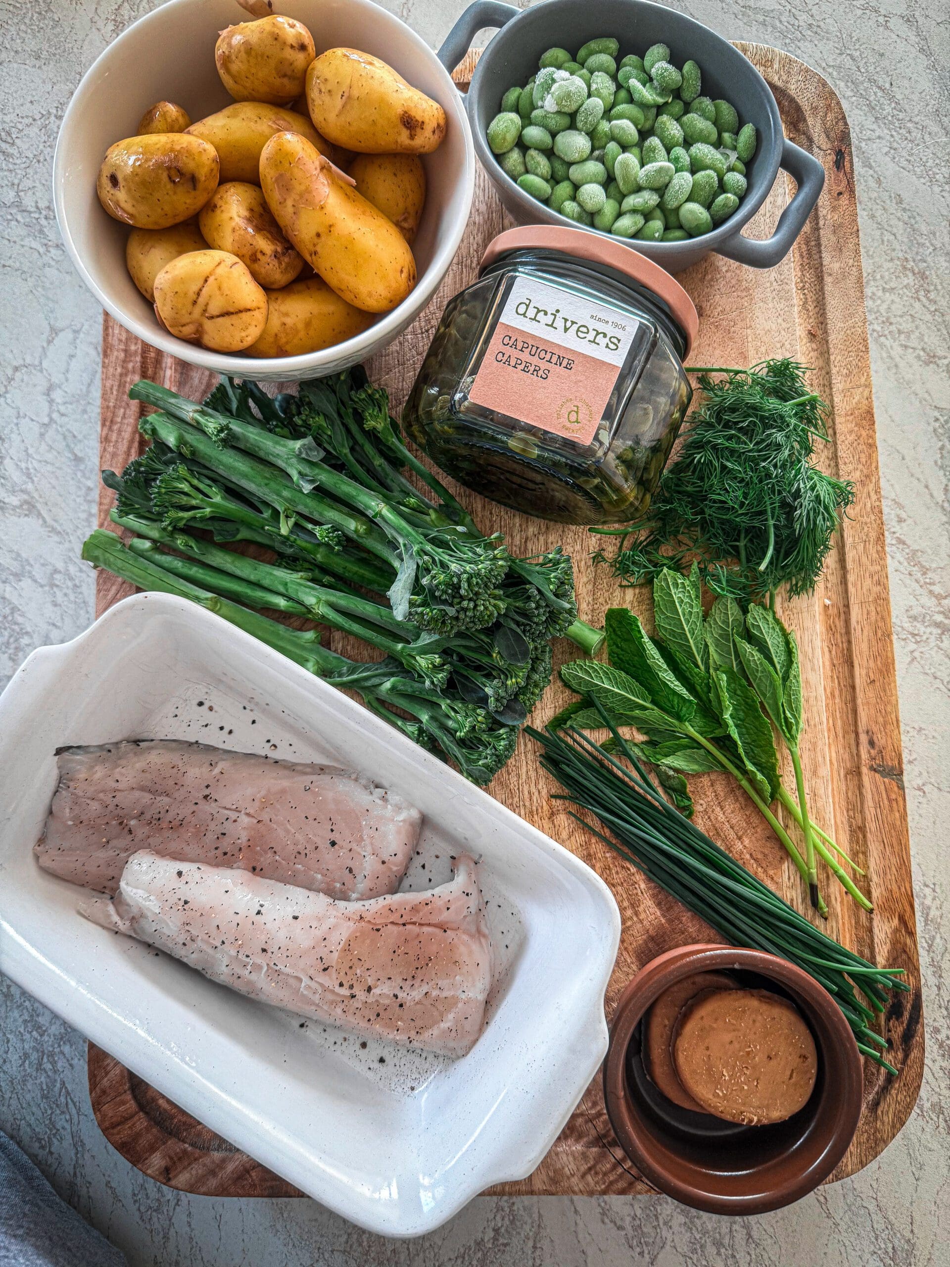 The Ultimate British Summer Recipe. Smoked Garlic Buttered Cornish Hake ...